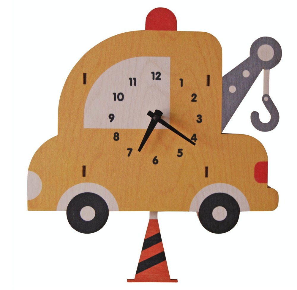 TOW TRUCK PENDULUM CLOCK - The Toy Box