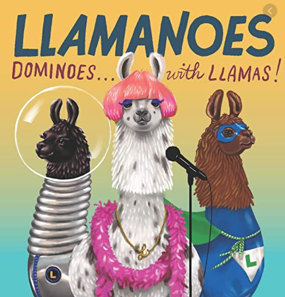 Llamanoes: Dominoes . . . with Llamas! (Llama Card Game for Kids, Board ...
