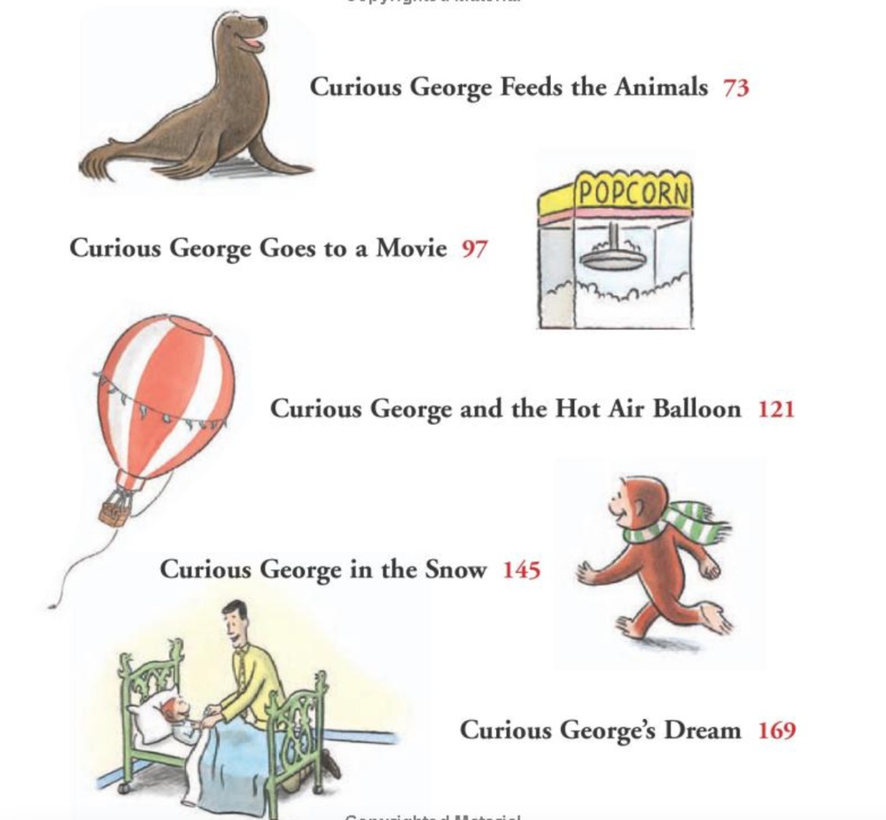 curious george creatures