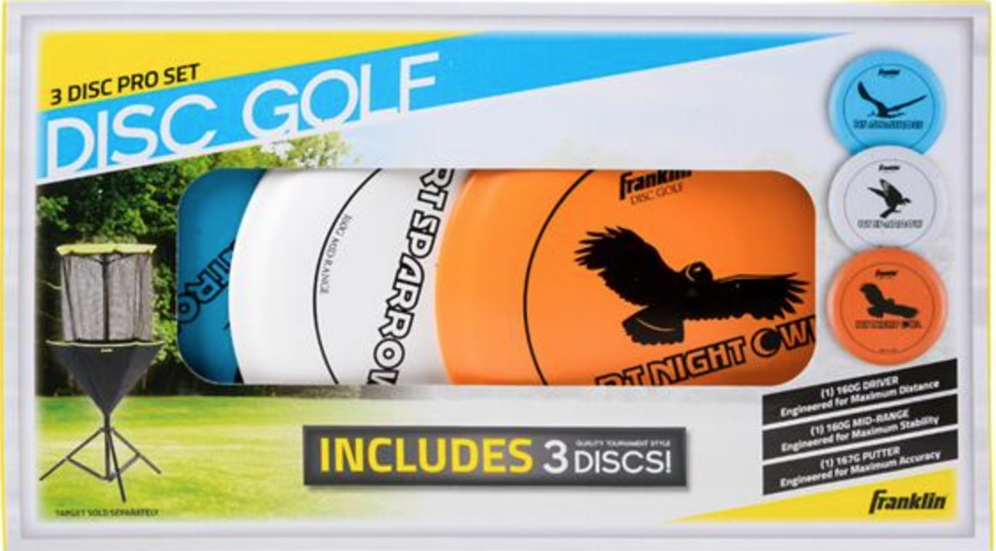frisbee golf set